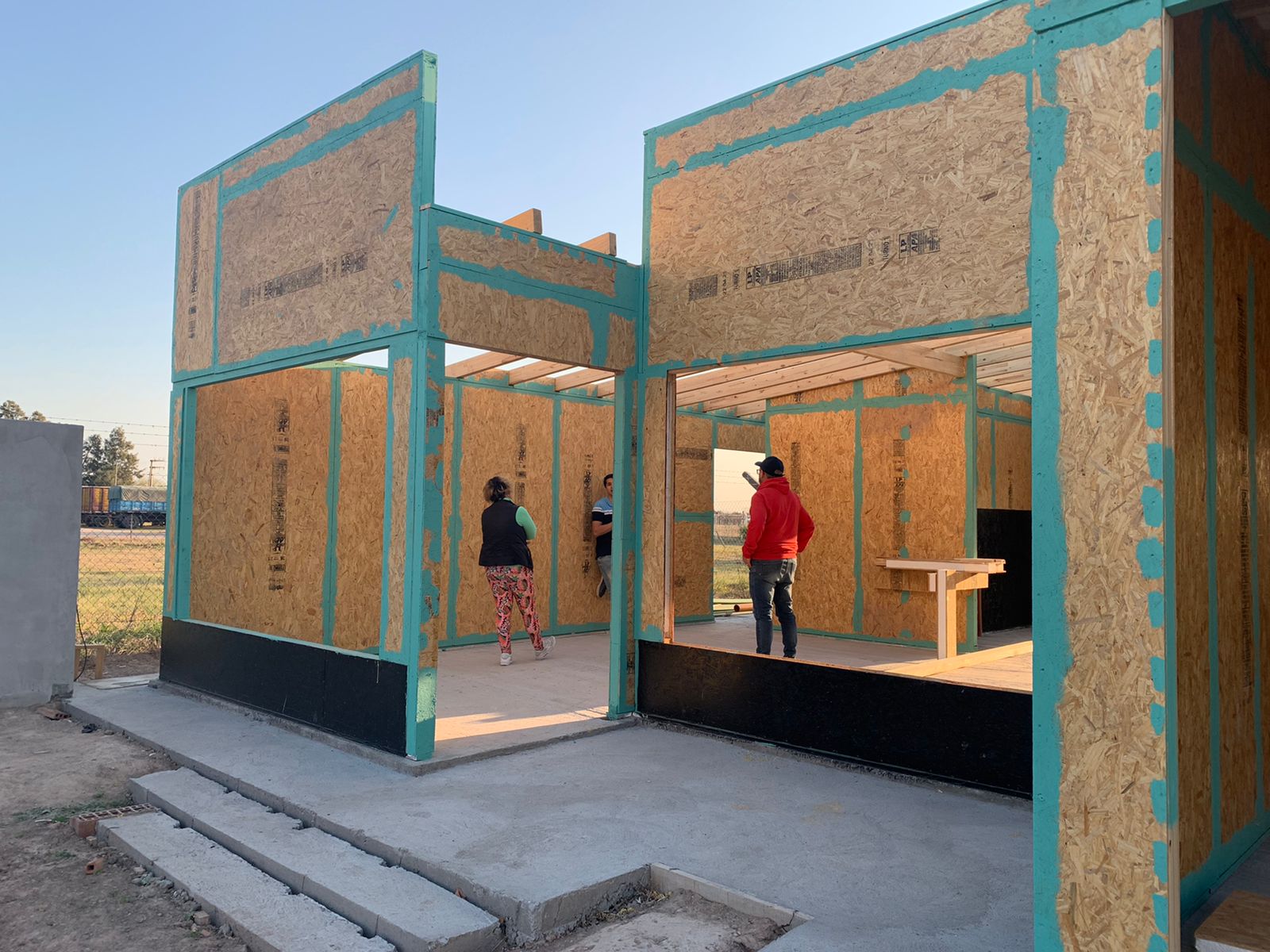 OBRAS – SIPCOR | Sistema Constructivo en seco con Paneles SIP