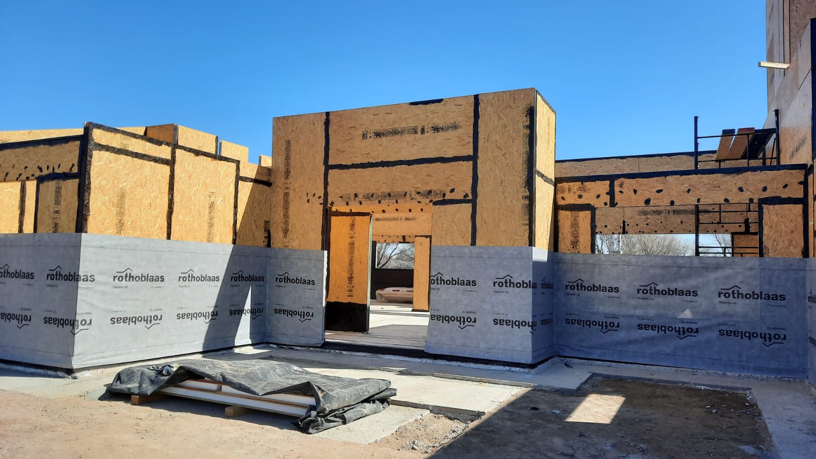 OBRAS – SIPCOR | Sistema Constructivo en seco con Paneles SIP